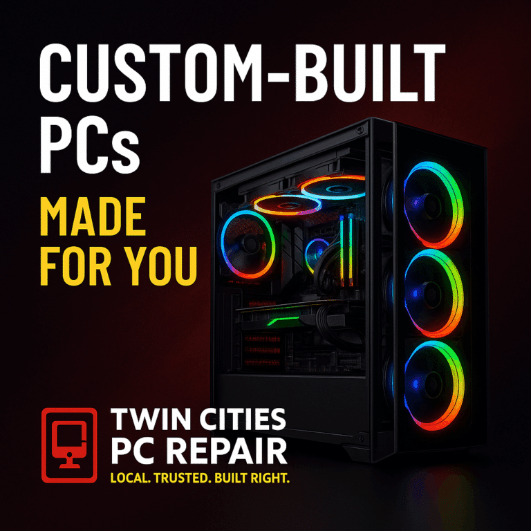 Custom Built PCs - Twin Cities PC Repair