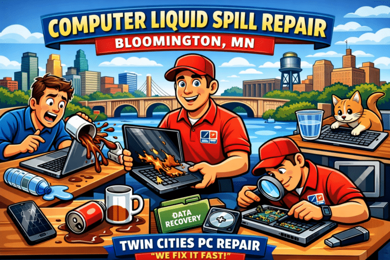 Computer Liquid Spills: What to Do Immediately (and How Twin Cities PC ...